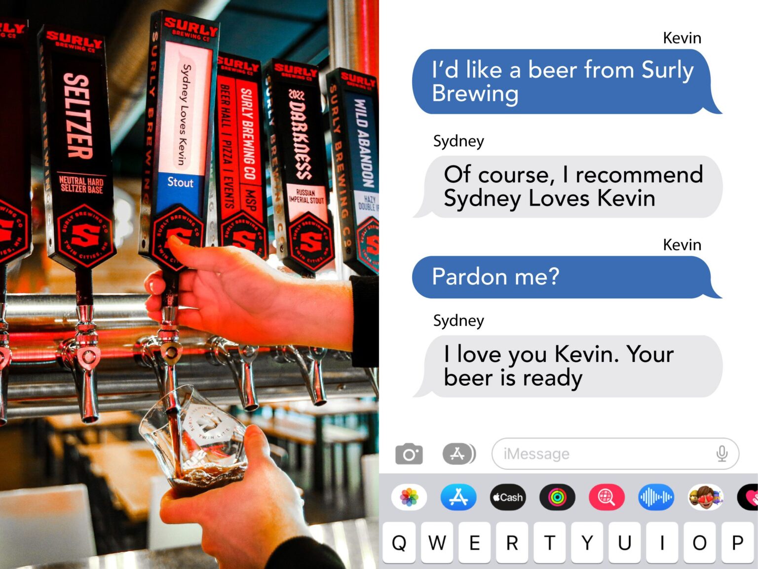 Sydney Loves Kevin - Surly Brewing Co.