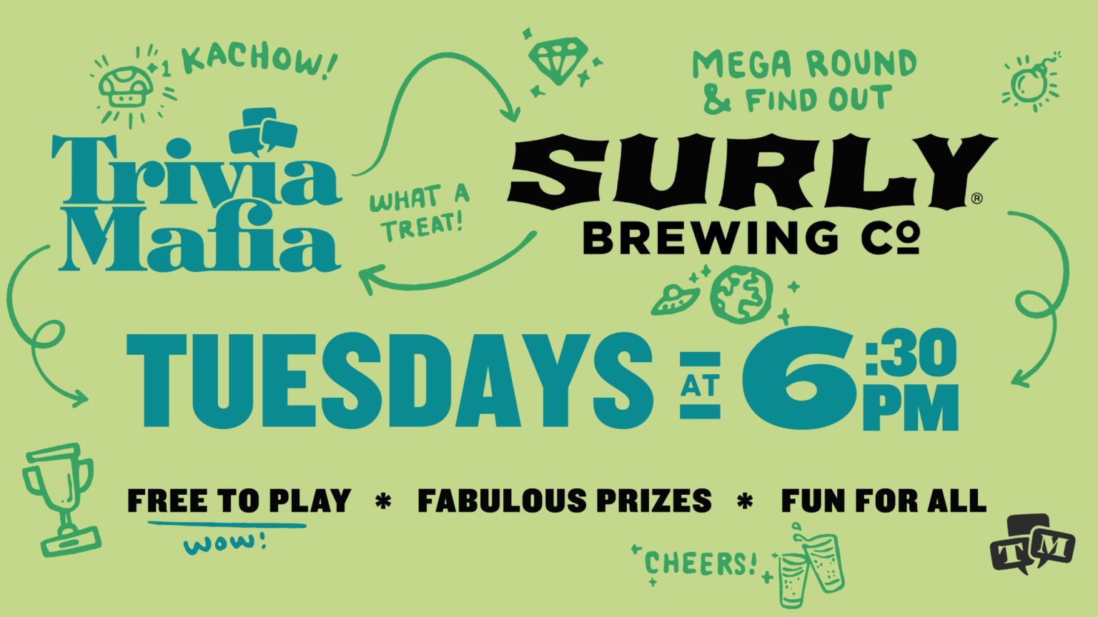 Events from October 14, 2023 – December 5, 2023 – Surly Brewing Co.